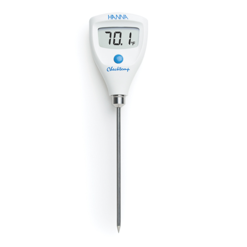 Checktemp® Digital Thermometer | HI98501 | Hanna Instruments — Corals ...