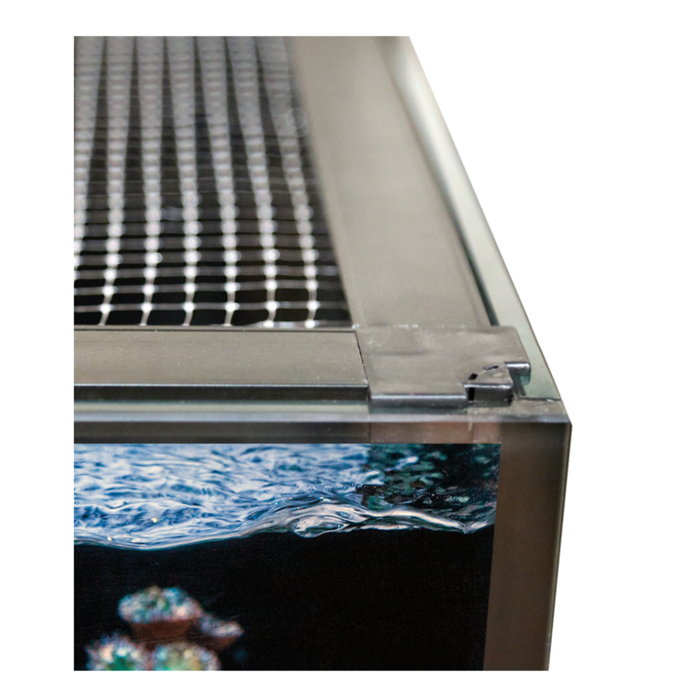 SafeScreen™ Preassembled Aquarium Mesh Screen Lid | For Nuvo Fusion 15 ...
