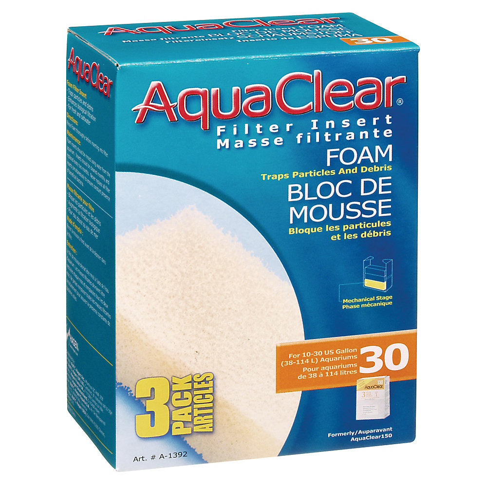 AquaClear 30 Power Foam Filter Replacement — Corals Unlimited